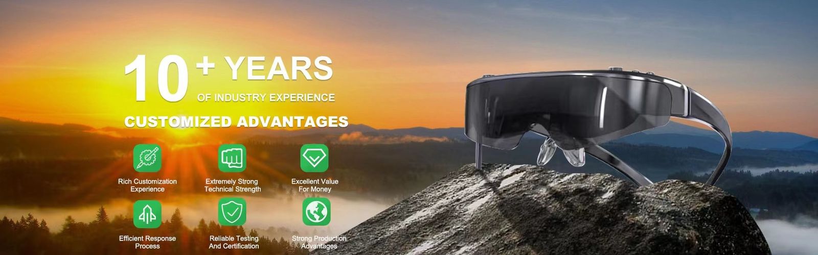 Qualität Intelligente Gläser AR & Head Mounted Display Fabrik aus China